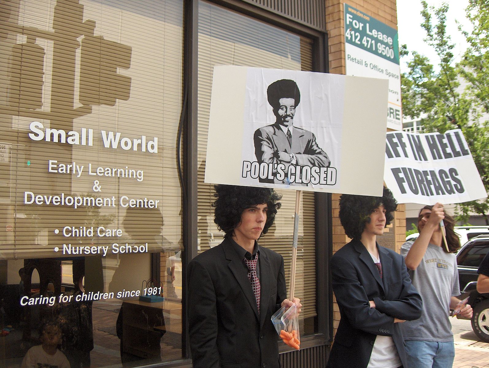Utah kids find clever way to skip school: protesting furries | flayrah